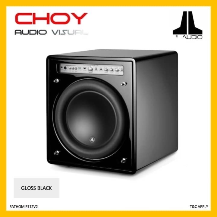 JL Audio Fathom F112V2 12″ Inch Powered Subwoofer Gloss Black (1 Year) | Shopee Malaysia