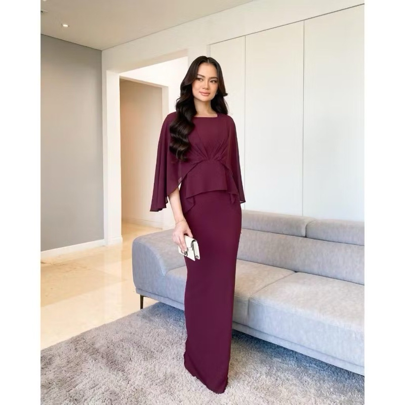 Dress / Dress Maxi / Dress Chiffon Full Lining / Dress Event / Dress ...