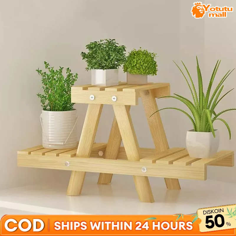 bunga kayu berdiri kayu pepejal ruang tamu bonsai rak bonsai bunga ...