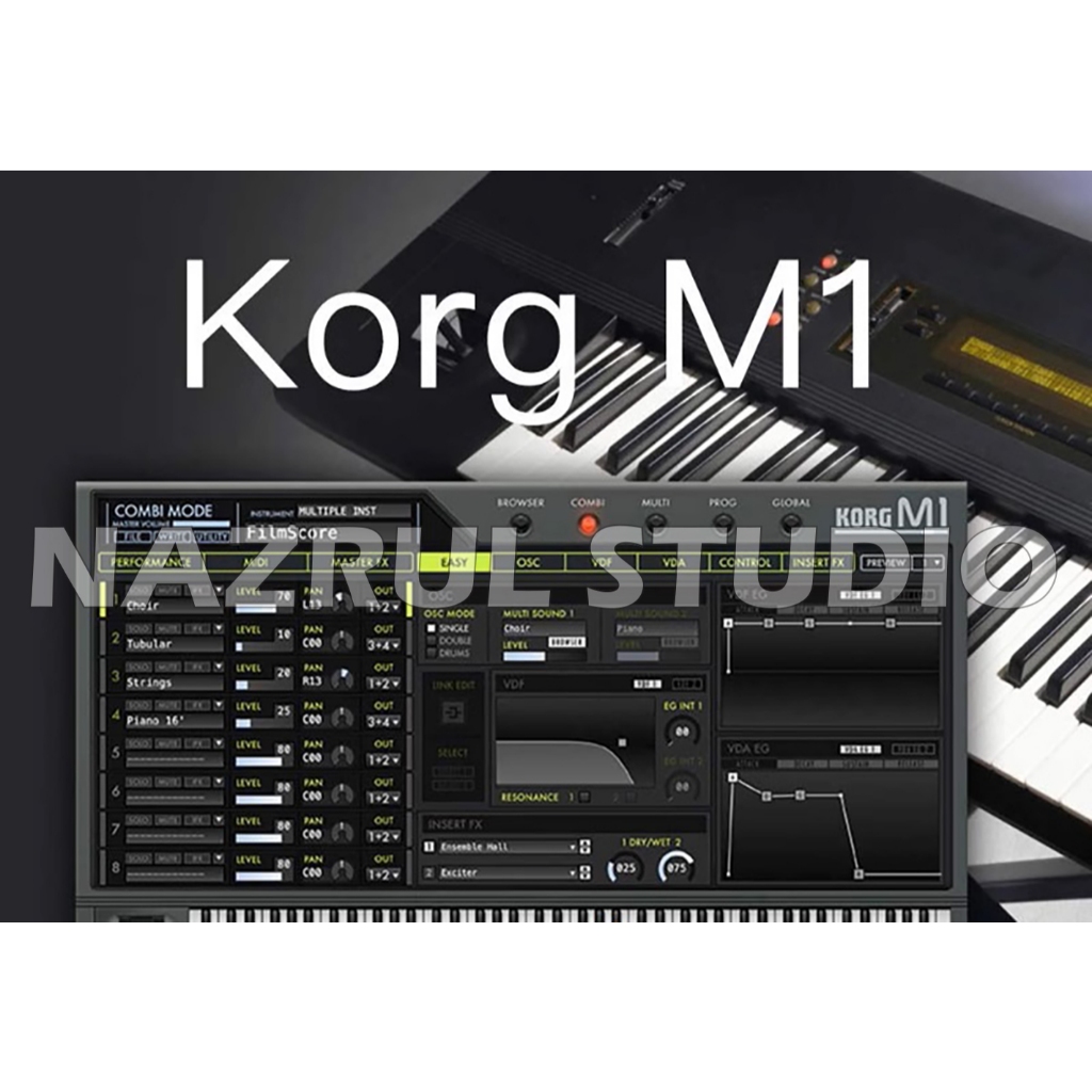 KORG M1 v2.4.1 Full Version Crack | Shopee Malaysia