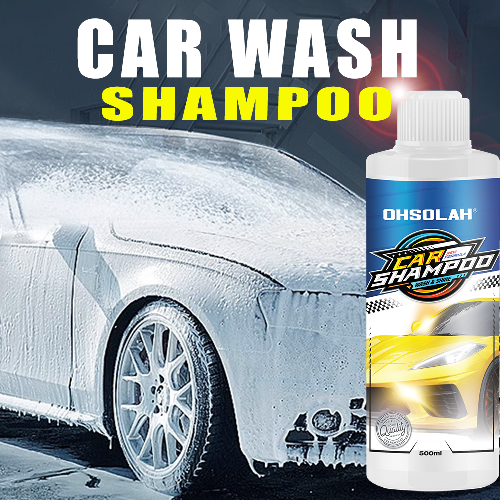 OHSOLAH Wash & Shine Formula Car Shampoo (500ml) | Shopee Malaysia