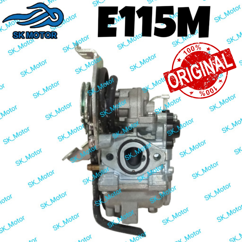 Yamaha E115M E115 M Original Carburetor Assy B45-E4301-00 Carburator ...
