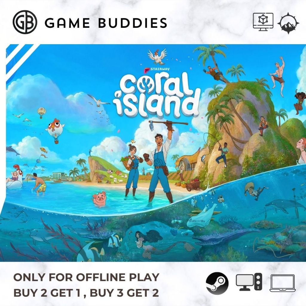 Coral Island Game PC Original | Shopee Malaysia