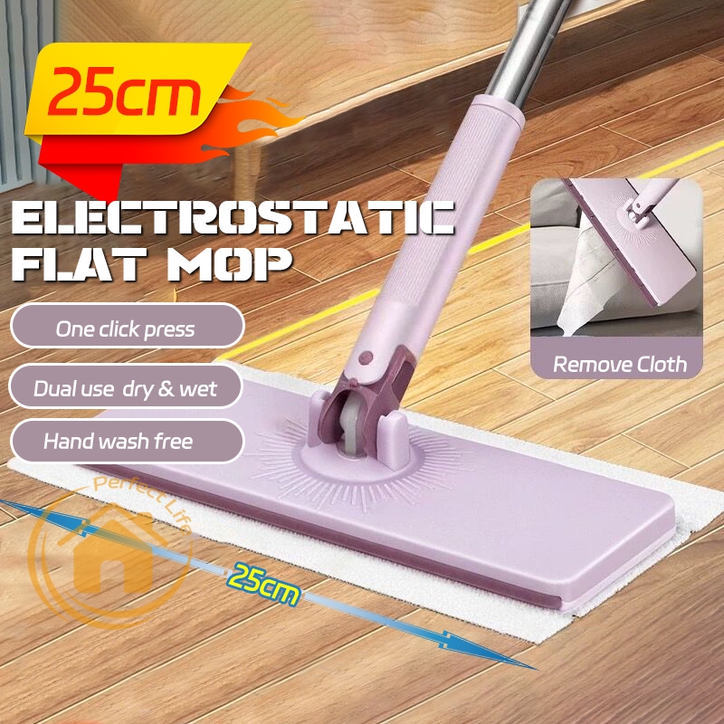 In Stock Big Flat Mop Wet & Dry Disposable Tissue - Dust-absorbing ...