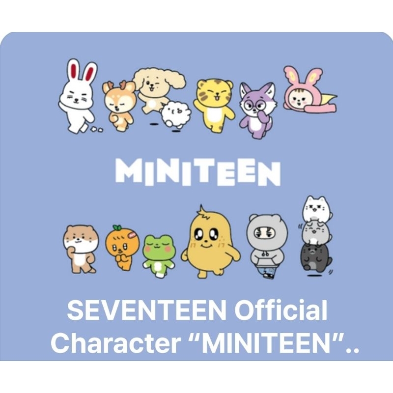 Seventeen Mini Teen Official Merchandise - [Pre-Order] - | Shopee Malaysia