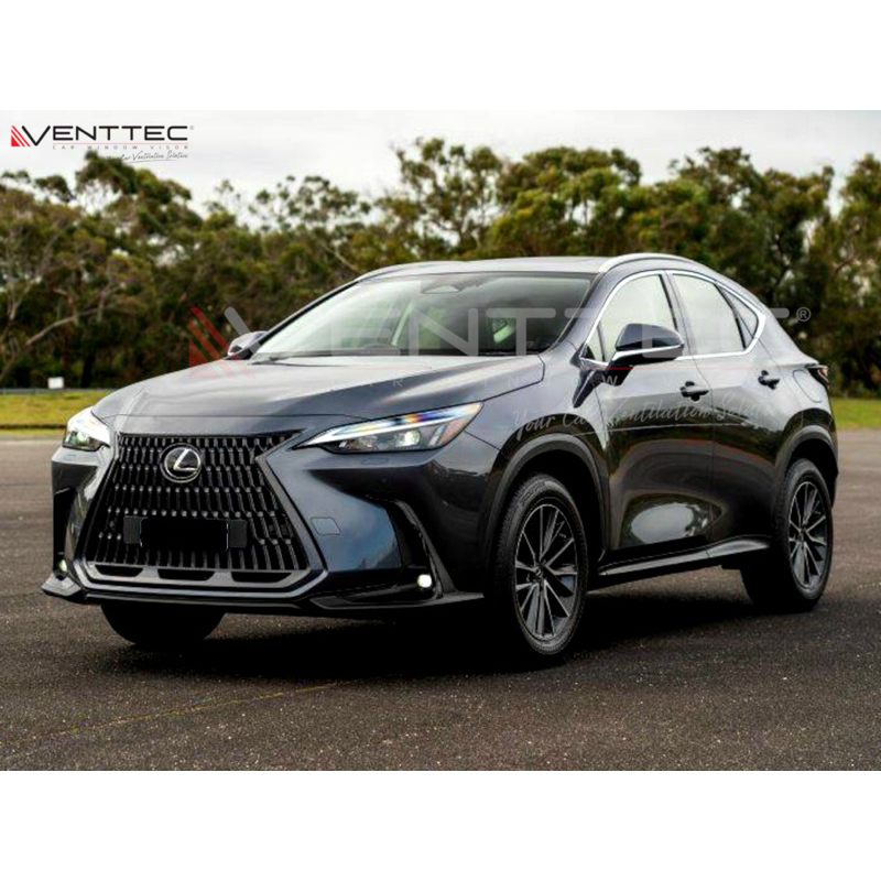 Lexus NX ( AZ20 ) 2022 - Above Venttec Door Visor / Window Vent Visor ...