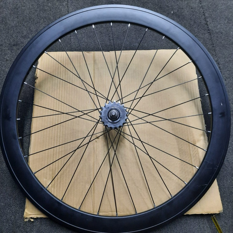 50mm Fixed Gear Wheelset Fixie Rear Rim Only | Shopee Malaysia