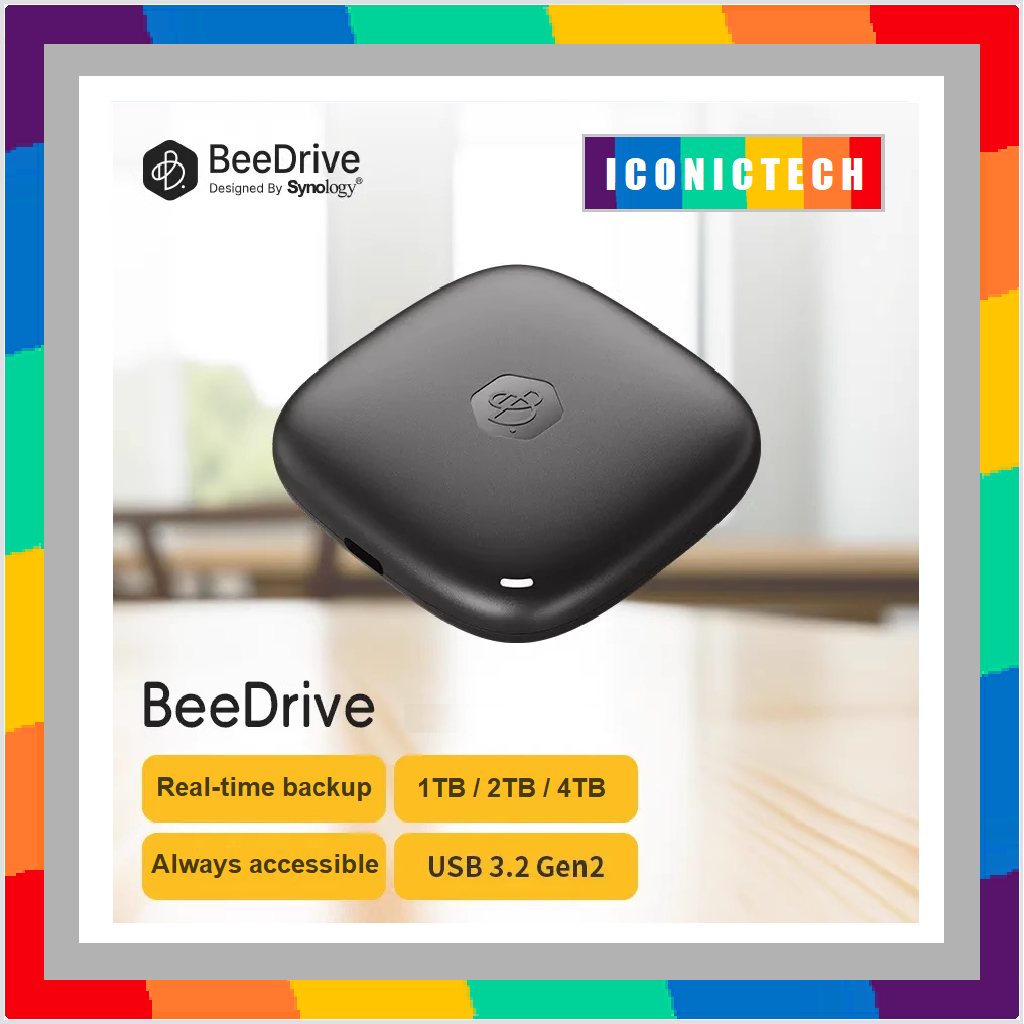 Synology BeeDrive 1TB / 2TB Your personal backup hub 1 TB (BDS70-1T ...