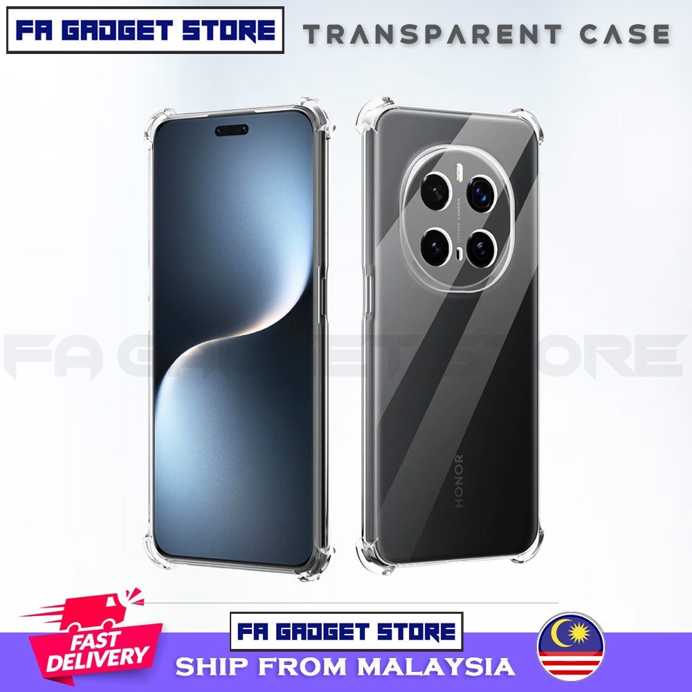 Honor Magic 7 Pro | Magic 6 Pro | Magic 5 Pro | Magic 4 Pro Transparent Airbag Shockproof Clear ...