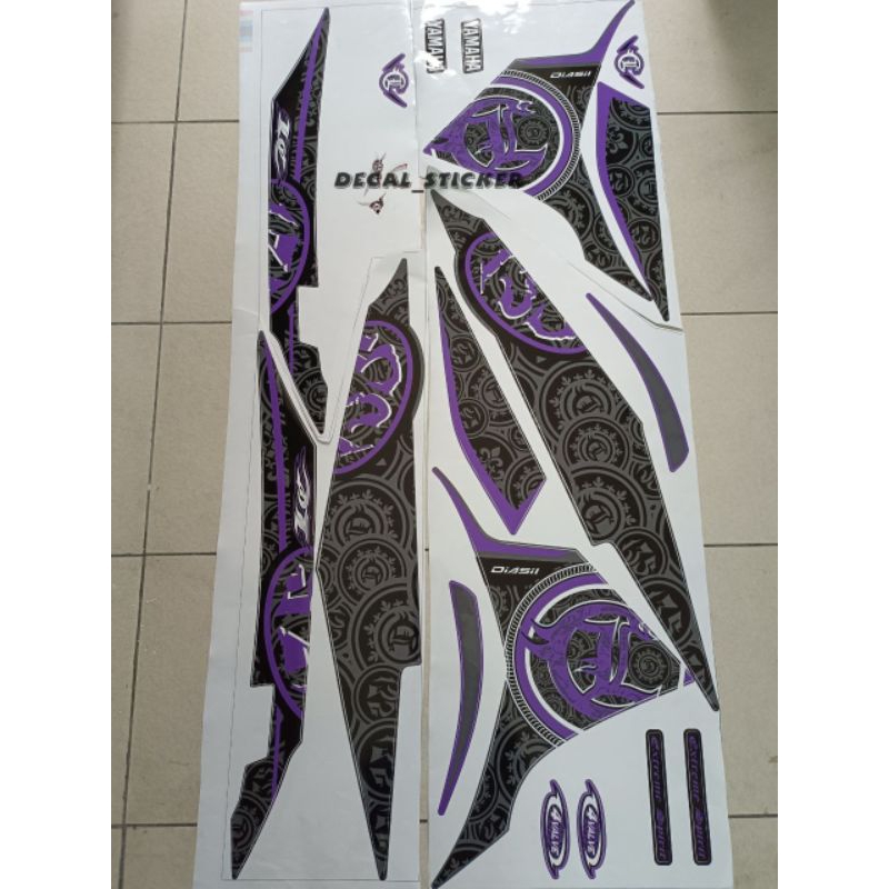 STICKER LC 135 V2-V7 EDITION BATIK | Shopee Malaysia