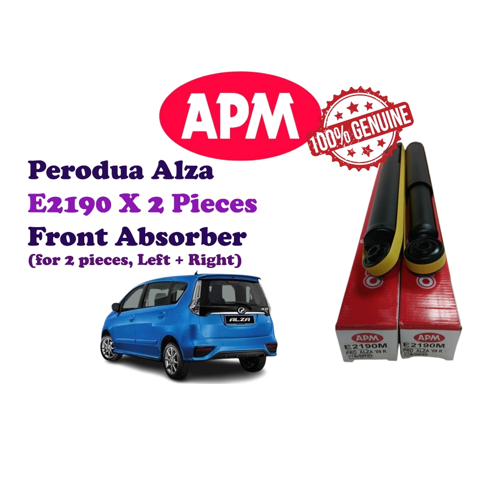 PERODUA ALZA REAR APM ABSORBER X 2 PIECES / E2190 X 2 | Shopee Malaysia