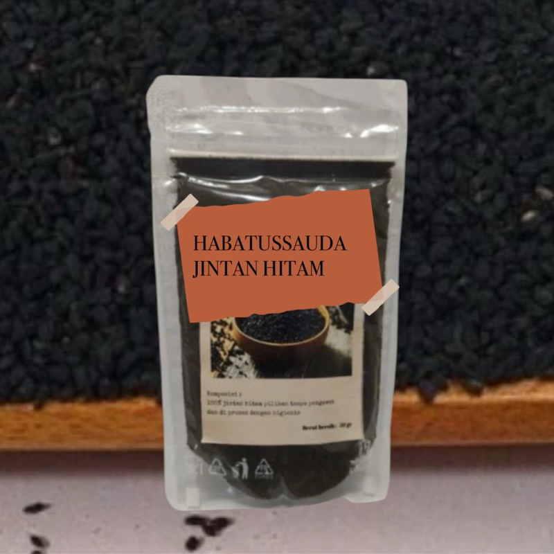 SERBUK JINTAN HITAM/HABATUSAUDA 100g | Shopee Malaysia