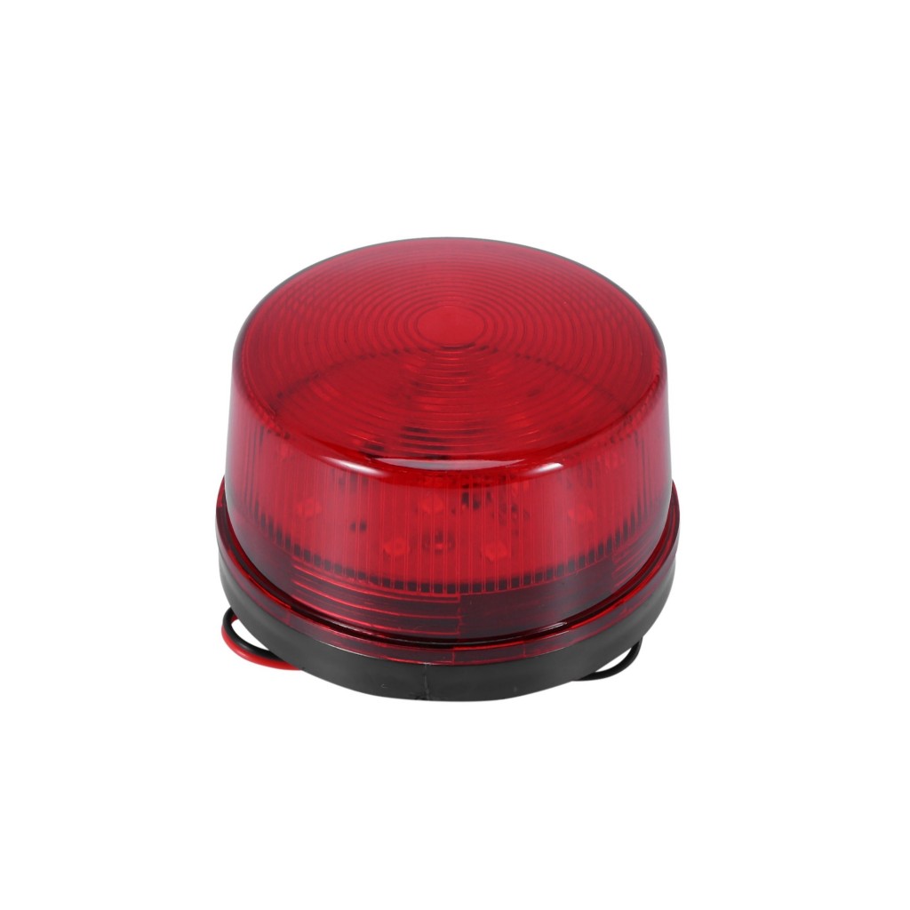 Red Strobe Light Flashing Red LED Warning Light DC 12V for Burglar ...