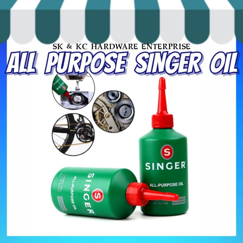 " SINGER " Singer oil multipurpose / all purpose general lubrication ...