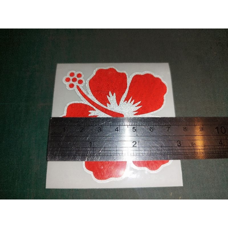 BUNGA RAYA PANTULAN CAHAYA STICKER CUTTING...READY STOCK!!! | Shopee ...