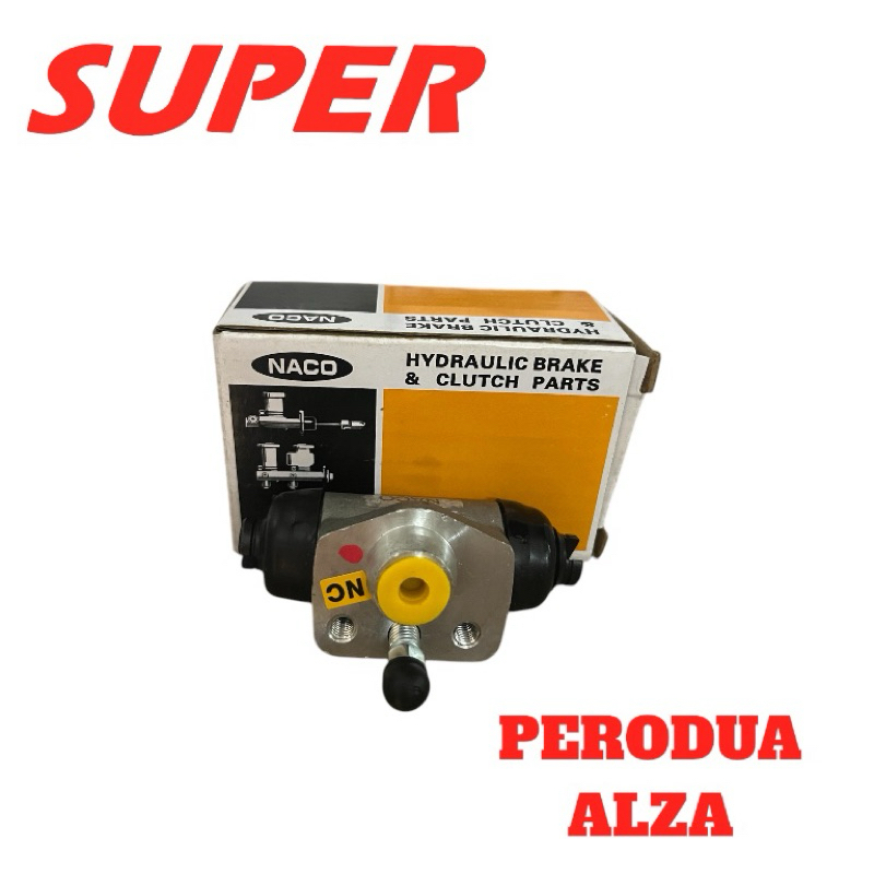 PERODUA ALZA BRAKE PUMP,CYLINDER PUMP REAR NACO 47550-B1020 | Shopee ...