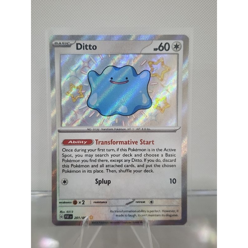 2024 Ditto Card (Rare Holo) | Shopee Malaysia