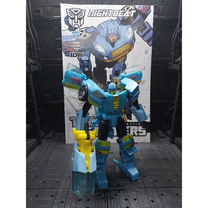 Hasbro Transformers Generations Deluxe NightBeat | Shopee Malaysia