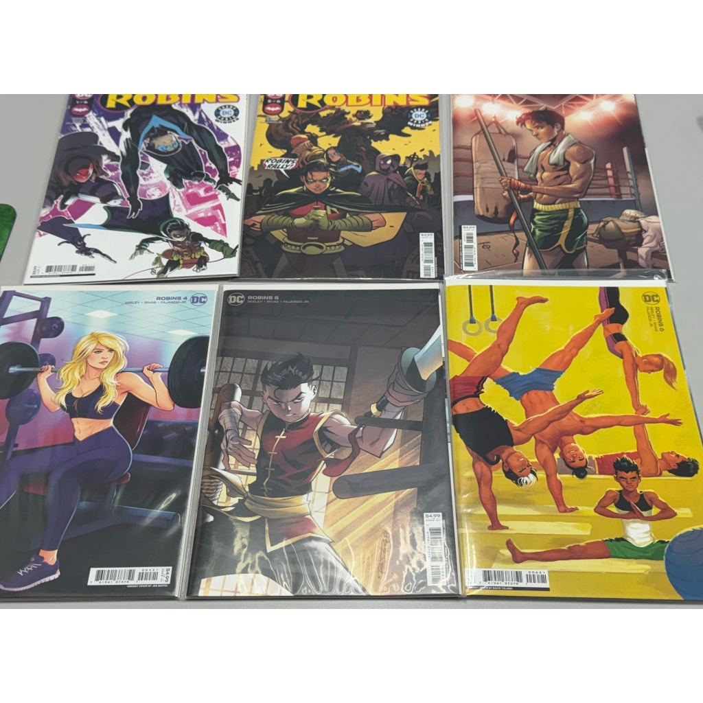 Robins - COMPLETE SET of SIX Comics - Original - Ready Stock - DC ...