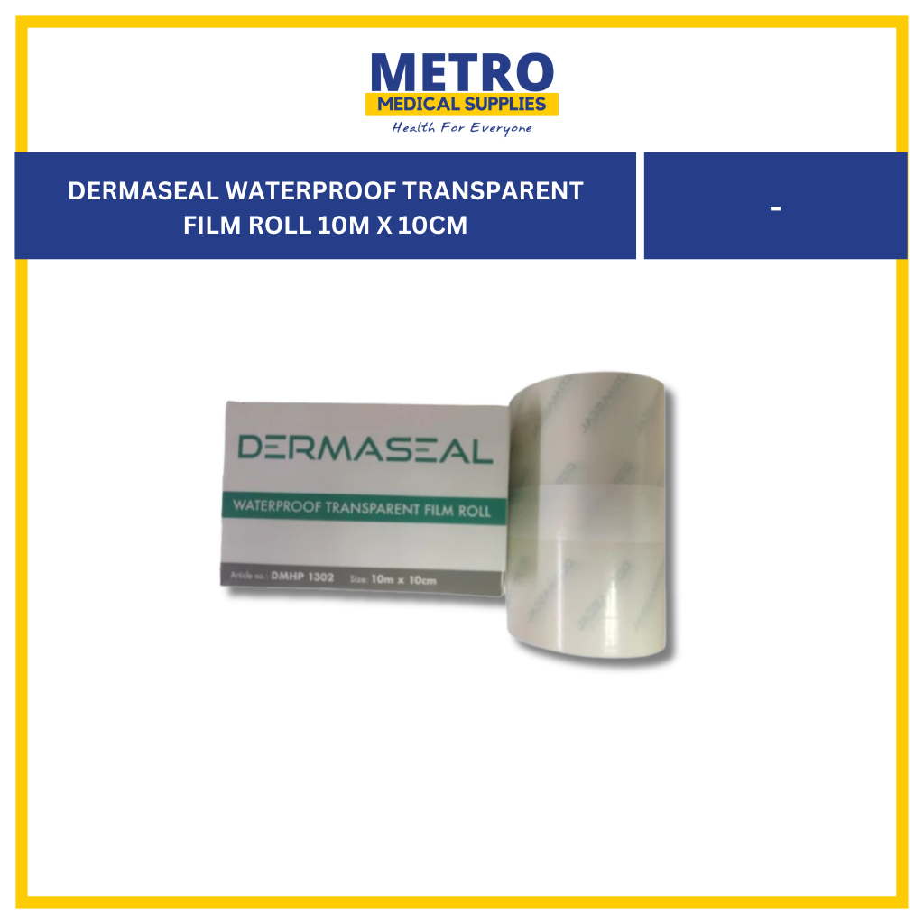 DERMASEAL Waterproof Transparent Film Roll 10M x 10CM | Shopee Malaysia