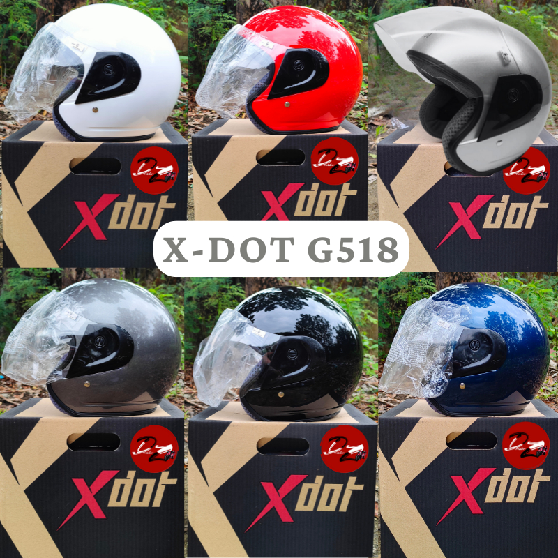 2025 HELMET MURAH XDOT G518 TOPI KLEDAR/CLASSIC/X-DOT/Similar to INDEX ...