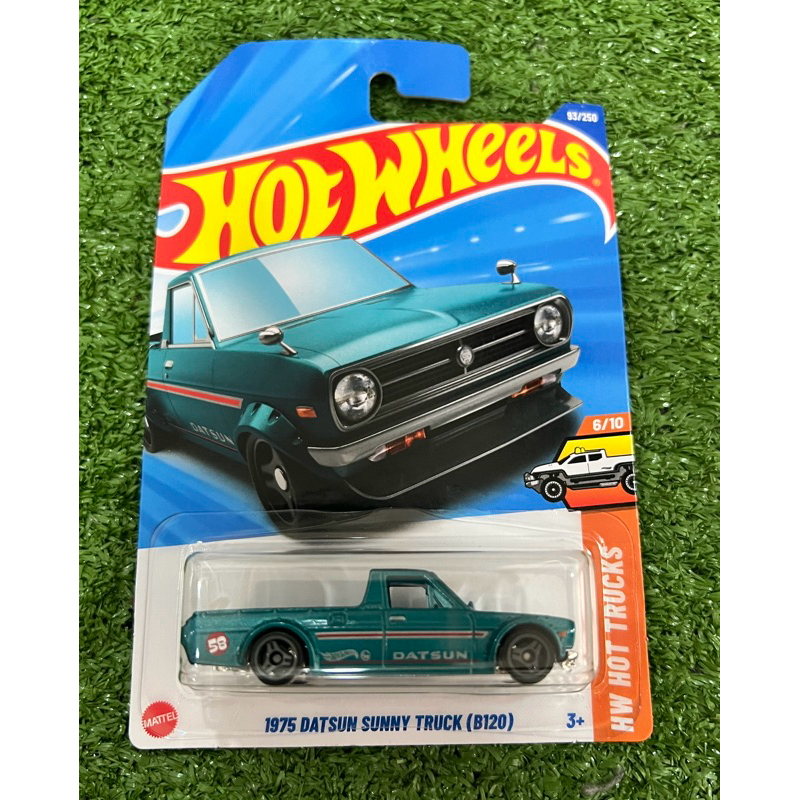Hot Wheels 1975 Datsun Sunny Truck (B120) Case D & E 2025 | Shopee Malaysia