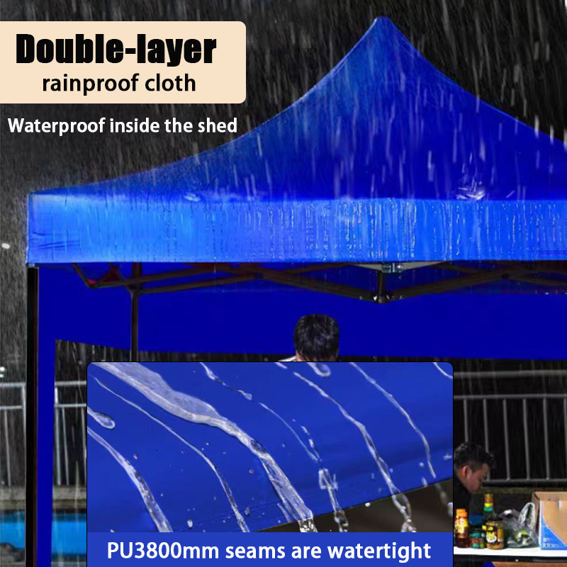 Kanopi 10x10 Heavy Duty Canopy Tent with Side Wall Khemah Niaga Night ...
