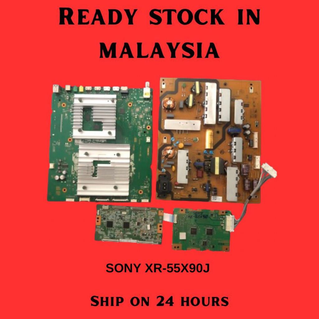 SONY XR-55X90J POWERBOARD, MAINBOARD, TCON AND INVERTER | Shopee Malaysia
