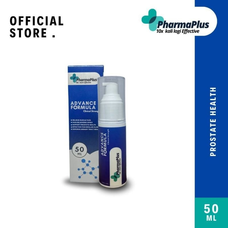 Spray pharmaplus advance formula 50ml Original untuk Prostate. | Shopee ...