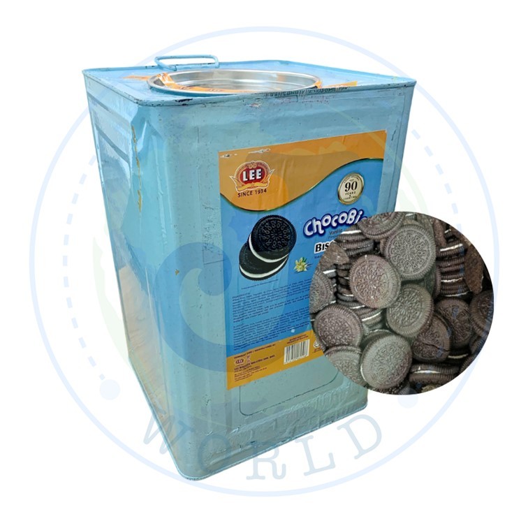 [BISKUT TIN] LEE BISCUIT OREO CHOCOBIS VANILLA TIN 5.5KG BISKUT KRIM SUSU TRADITIONAL 1 TIN ...