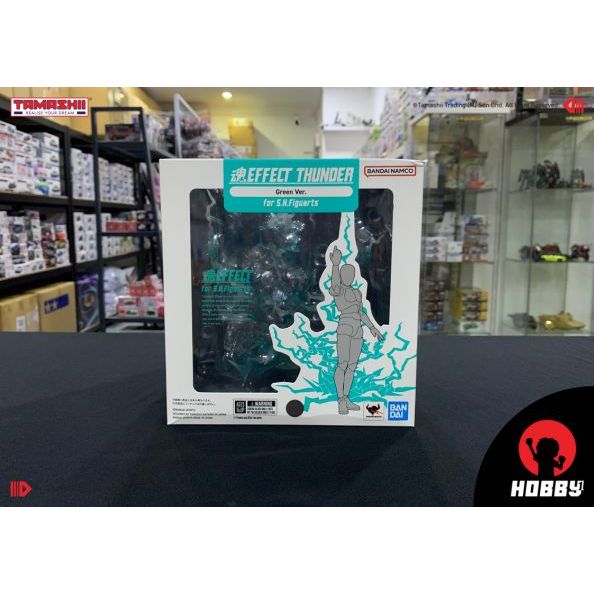 Bandai Soul Effect THUNDER Green Ver. for S.H.Figuarts (Japan Ver ...