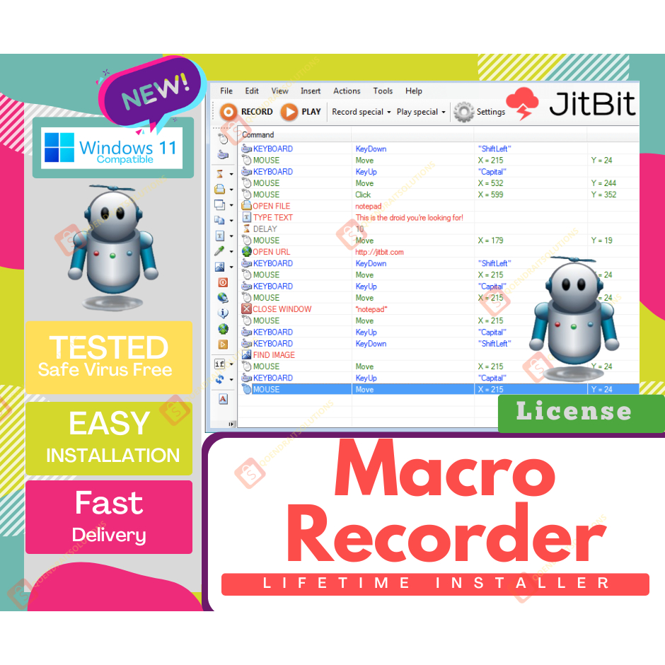 Jitbit Macro Recorder | Register under your name | Automation Tool Routine tasks🔥Lifetime ...
