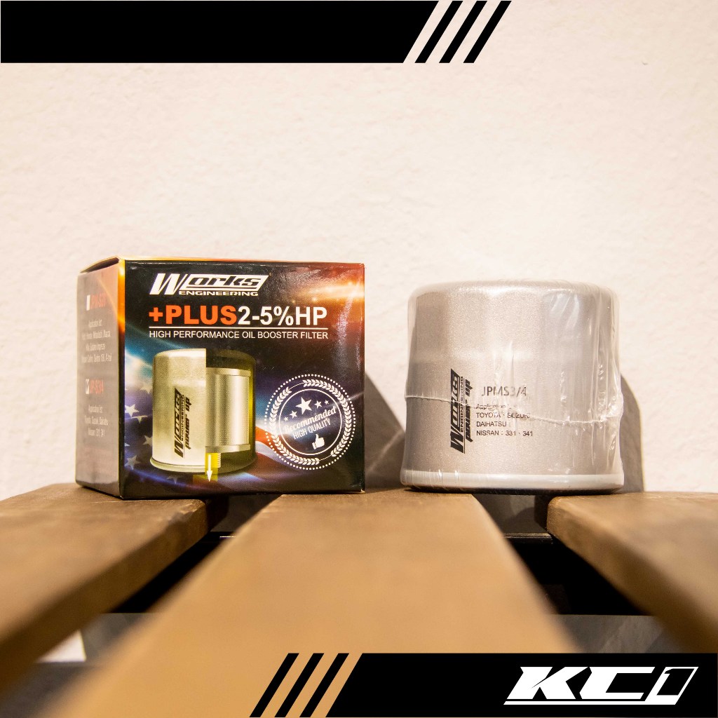 Works Engineering Performance Engine Oil Filter - JPM S3/4 short ...