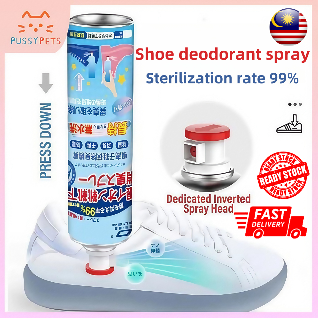 COD Shoe Deodorant Spray 280ml Shoe Spray Sock Spray Anti-smell ...