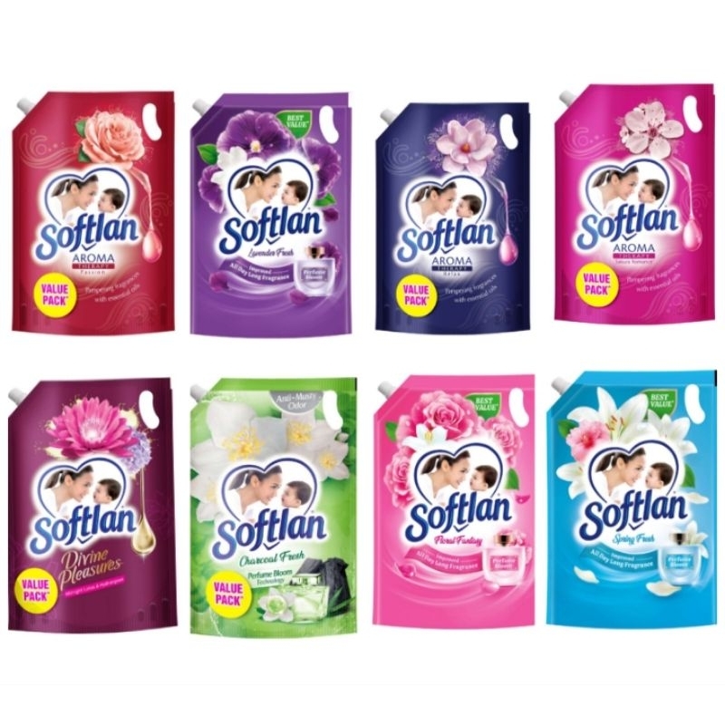 SOFTLAN Floral Fantasy | Passion | Spring Fresh | Relax | Sakura ...
