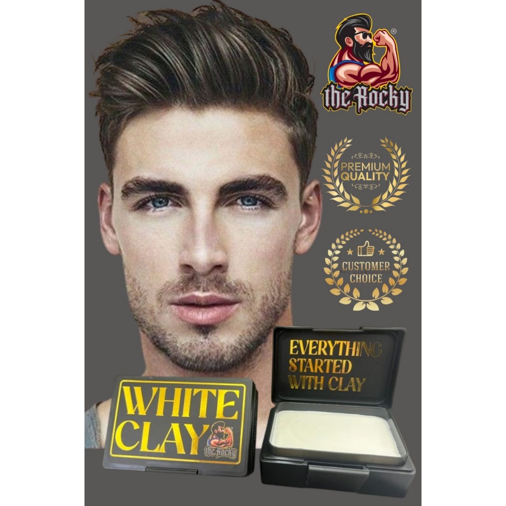 THE ROCKY WHITE CLAY 120 GRAM | Shopee Malaysia