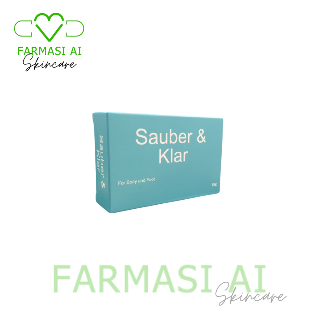 Sauber & Klar Soap Bar (For Body & Foot) 75g (Exp : 04/2027) | Shopee ...