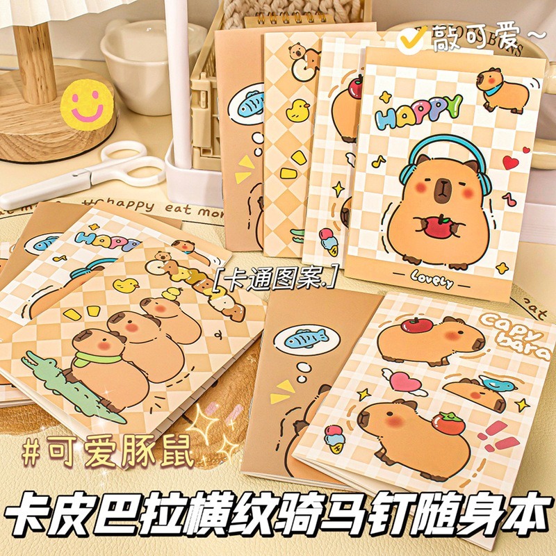 Capybara Mini Notebook for Student Office Cute Notebook Wholesale Ready ...