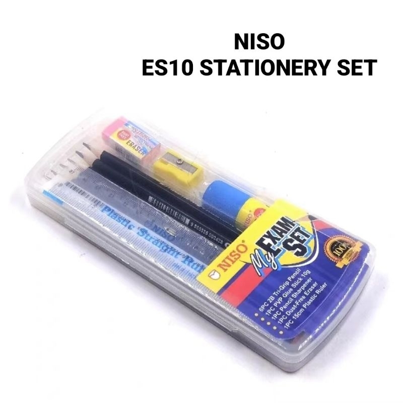 (2SETS) NISO ES10 Exam Stationery Set | 文具套装 x 2SETS | Shopee Malaysia