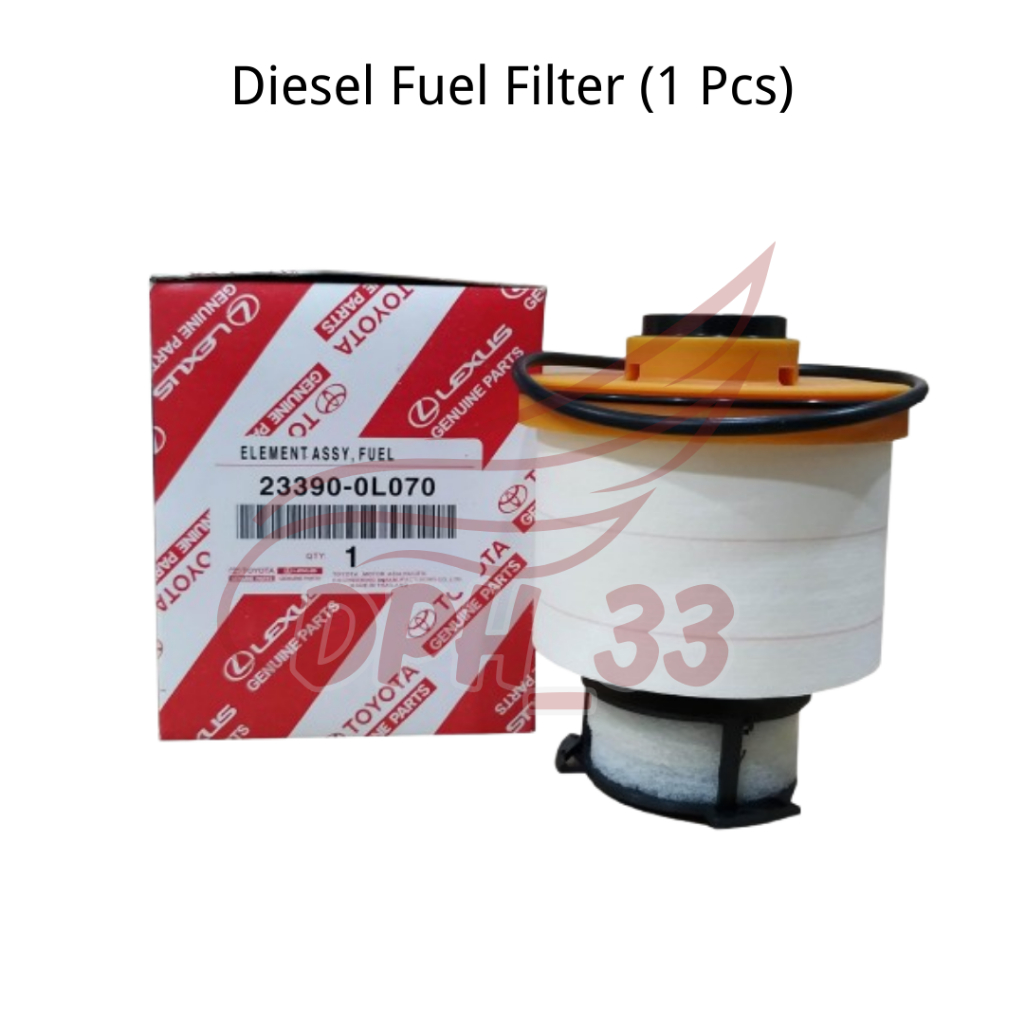 OEM Diesel Fuel Filter- Toyota Hilux Revo GUN125 2.4 GUN126 2.8 GUN120 ...