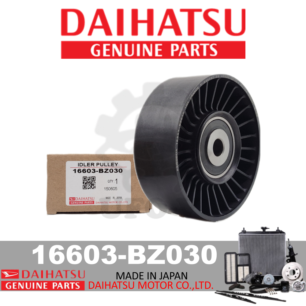 16603-BZ030 Idler Pulley for Perodua Alza 3SZ-VE 1.5 2009-2022 (PVC ...
