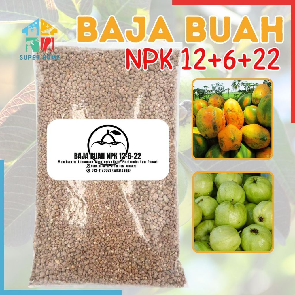 Baja NPK Green 12 6 22 Baja Kesuburan,Pembesaran dan Pertumbuhan Baja ...