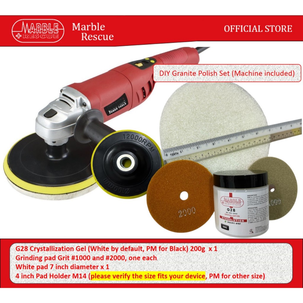 DIY Grind and Polish Mini Tool Kit Remove Scratch Acid Etch Mark on ...