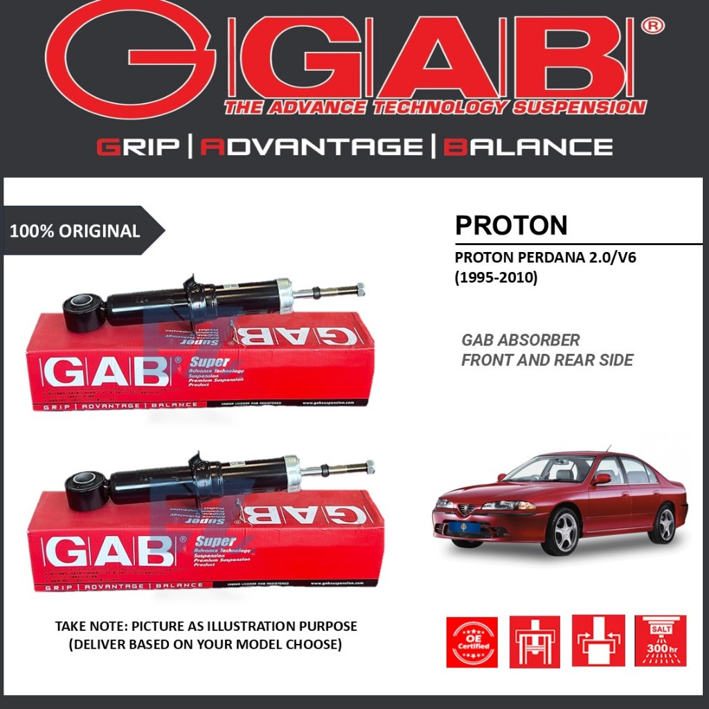 ORI GAB FRONT / REAR ABSORBER - PROTON PERDANA 2.0/V6 (1995-2010 ...