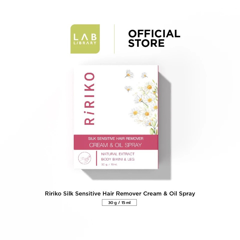 Ririko Silk Sensitive Hair Remover Cream & Oil Spray 🇹🇭 | Shopee Malaysia