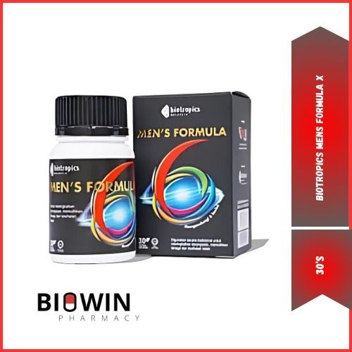 Biotropics Men's Formula (30 Capsules) | Suami Sihat, Men Wellness ...