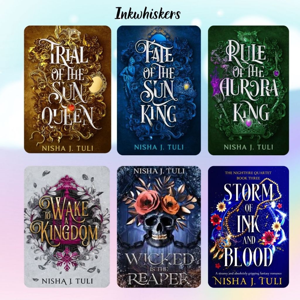 Nisha J. Tuli | Trial of the Sun Queen | Rule of the Aurora King | Fate ...