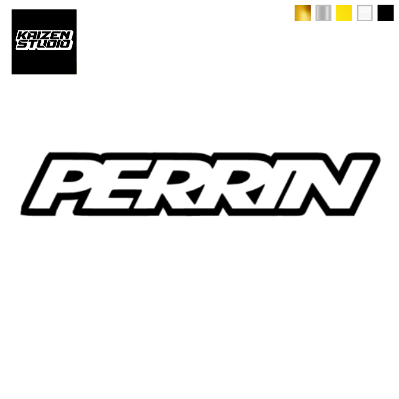 KAIZEN STUDIO Perrin Outline Sticker Cermin Kereta Car Racing ...