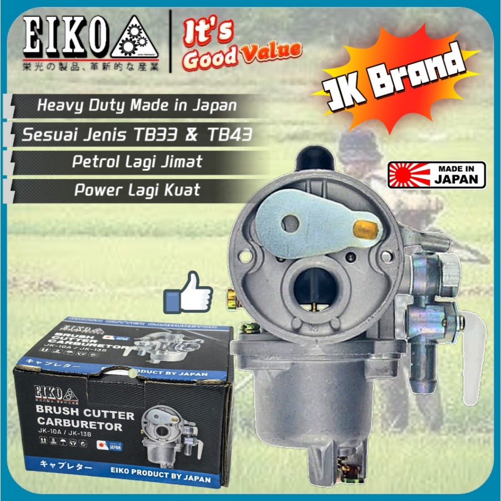 EIKO JK Carburetor Brush Cutter Made in JAPAN Carburetor Mesin Rumput ...