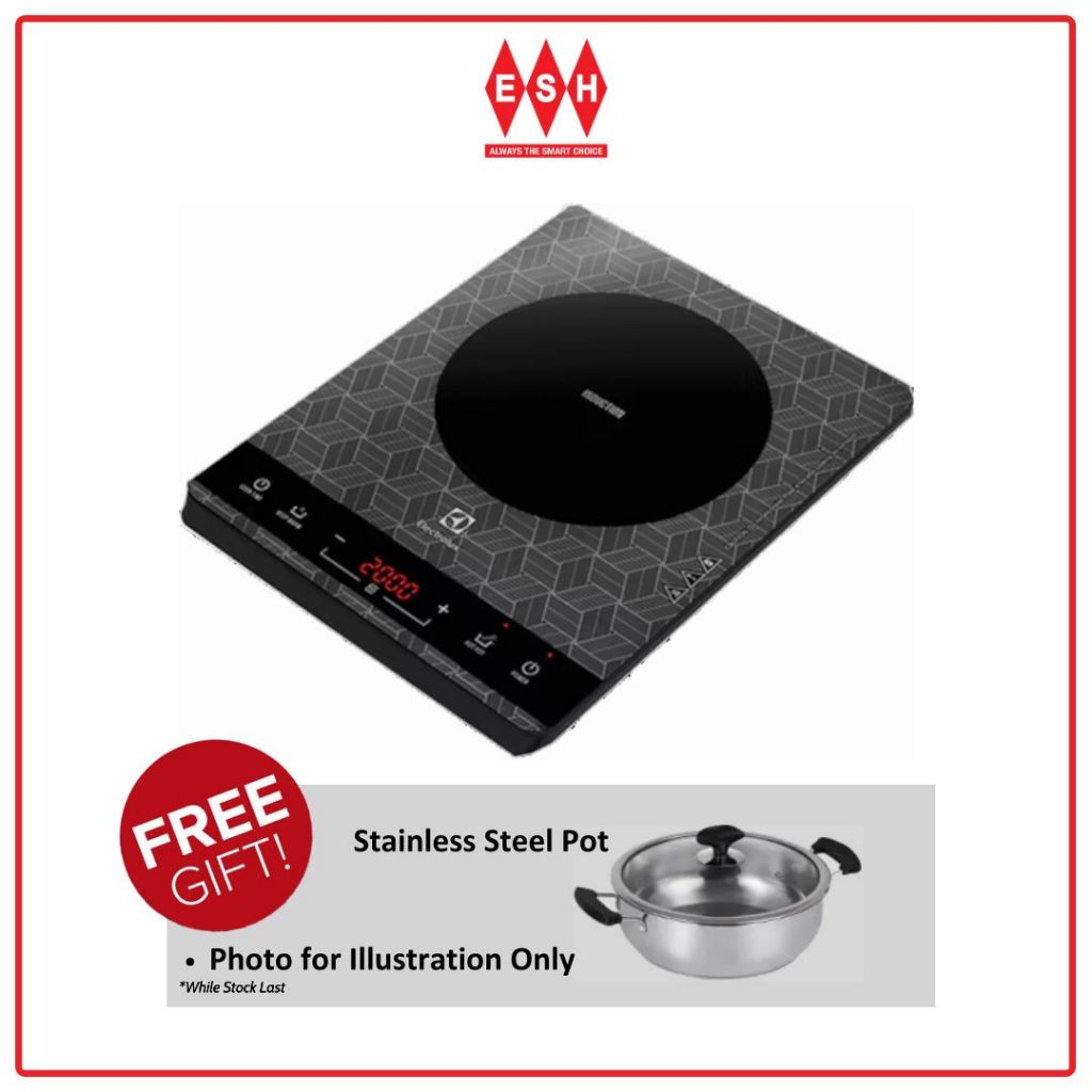 Electrolux ETD29PKB Portable Induction Cooker | ESH | Shopee Malaysia
